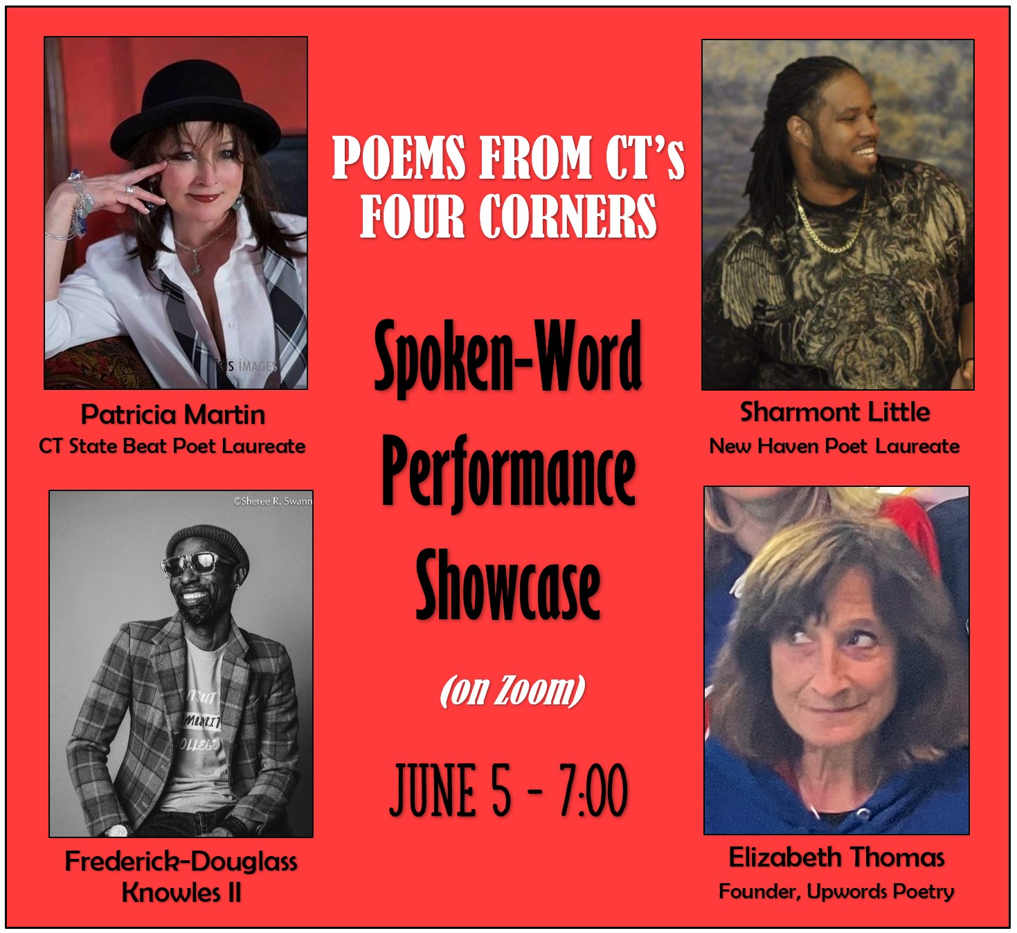 Online: Poems from CT's Four Corners: Spoken-Word Showcase | Ridgefield ...